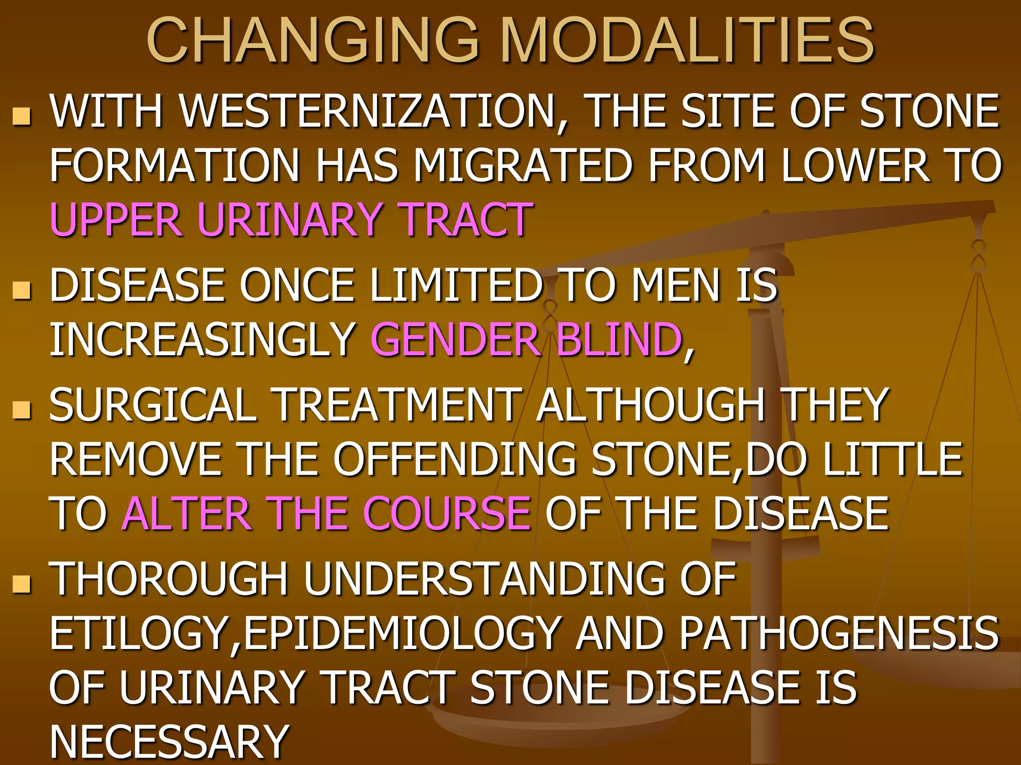 Renal stone disease | PPTX