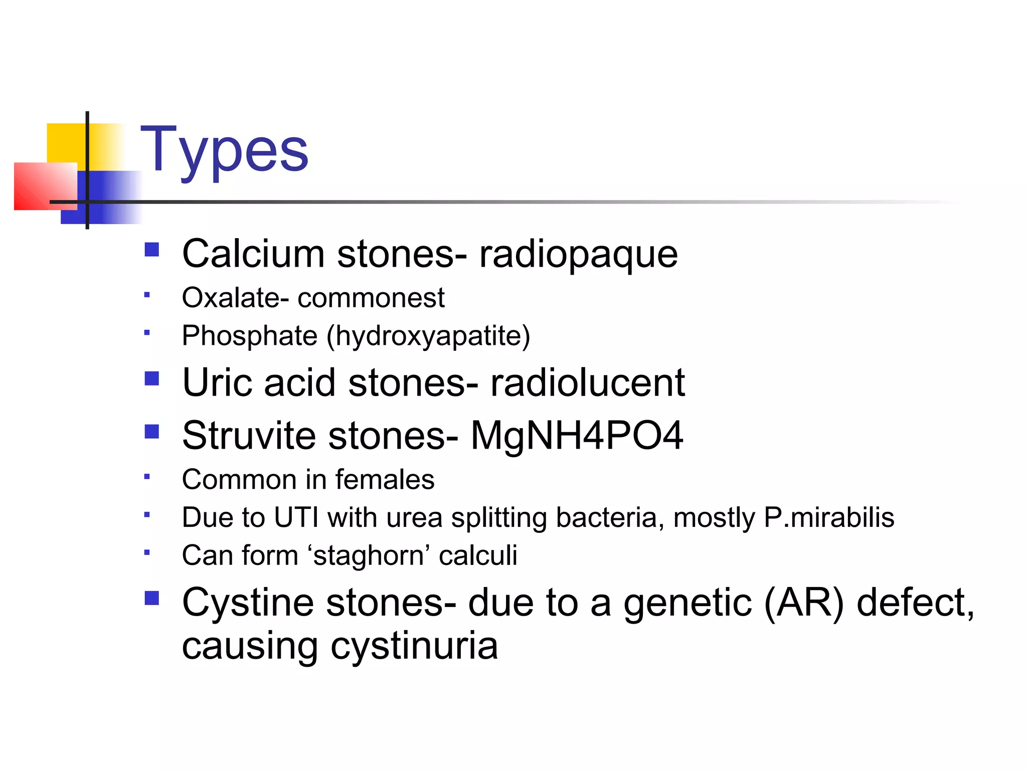 Renal calculus disease | PPT