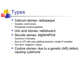Renal calculus disease | PPT