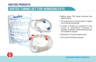 Renal care products by Hemant Surgical Industries Limited | PPT