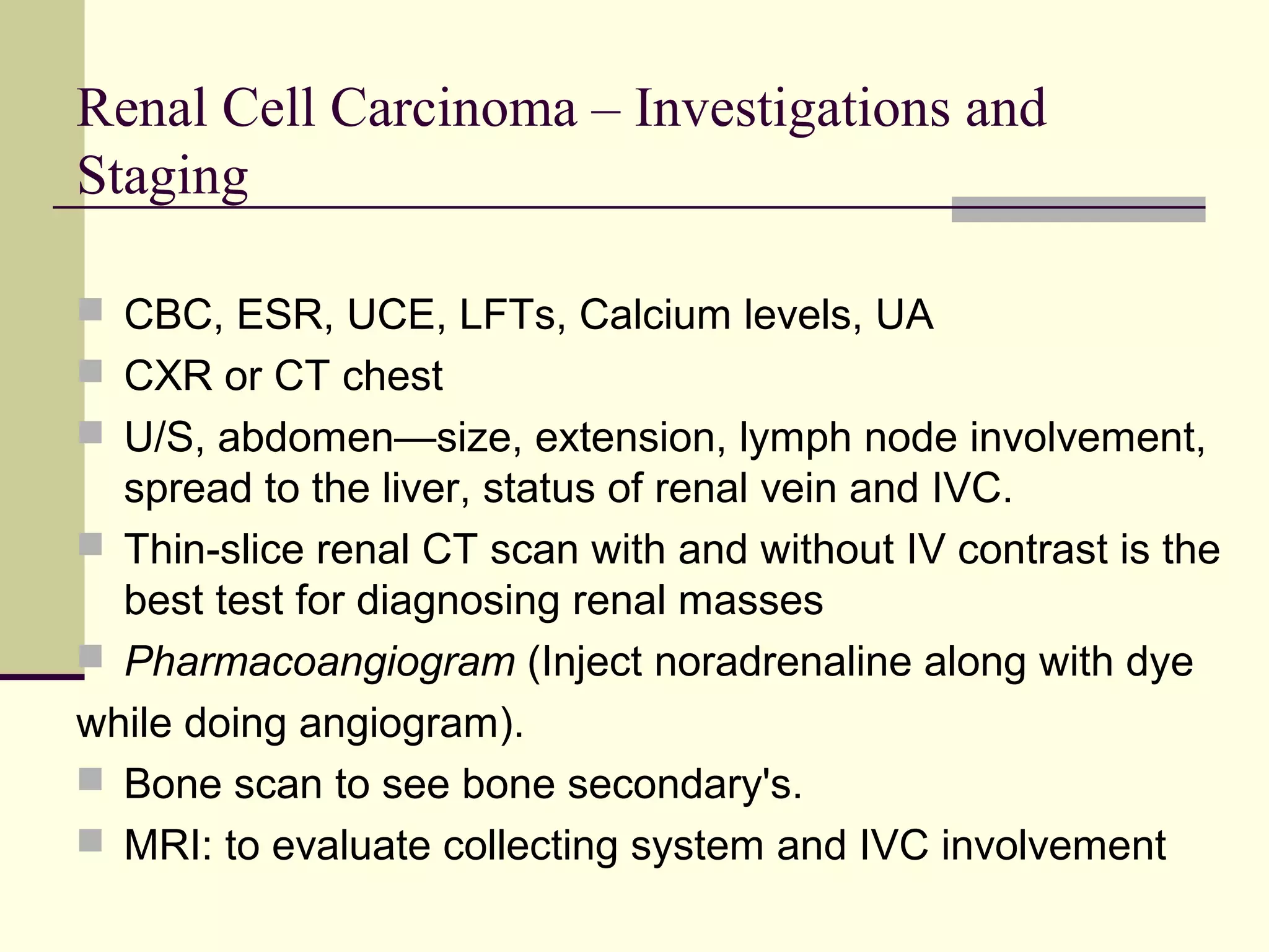 Renal cell carcinoma | PPT