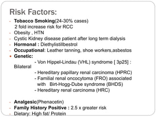 Renal cell carcinoma | PPTX
