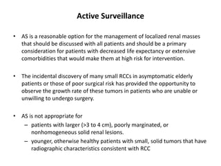 Renal cell carcinoma | PPTX