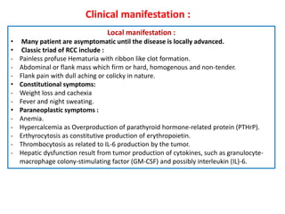 Renal cell carcinoma | PPT
