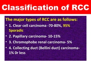 Renal cell carcinoma for students | PPT