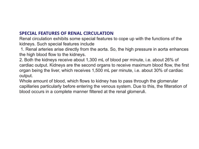 RENAL CIRCULATION-, counter current mechanism, counter current multiplier, counter current ...