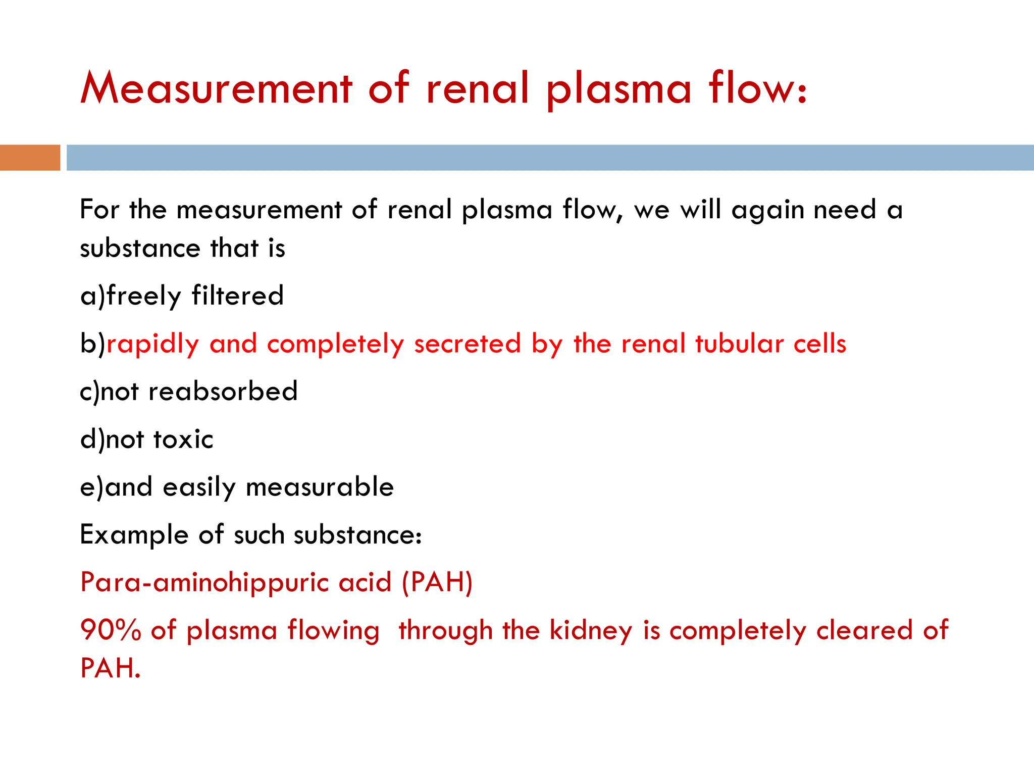 Renal Clearance Physiology and function final.ppt