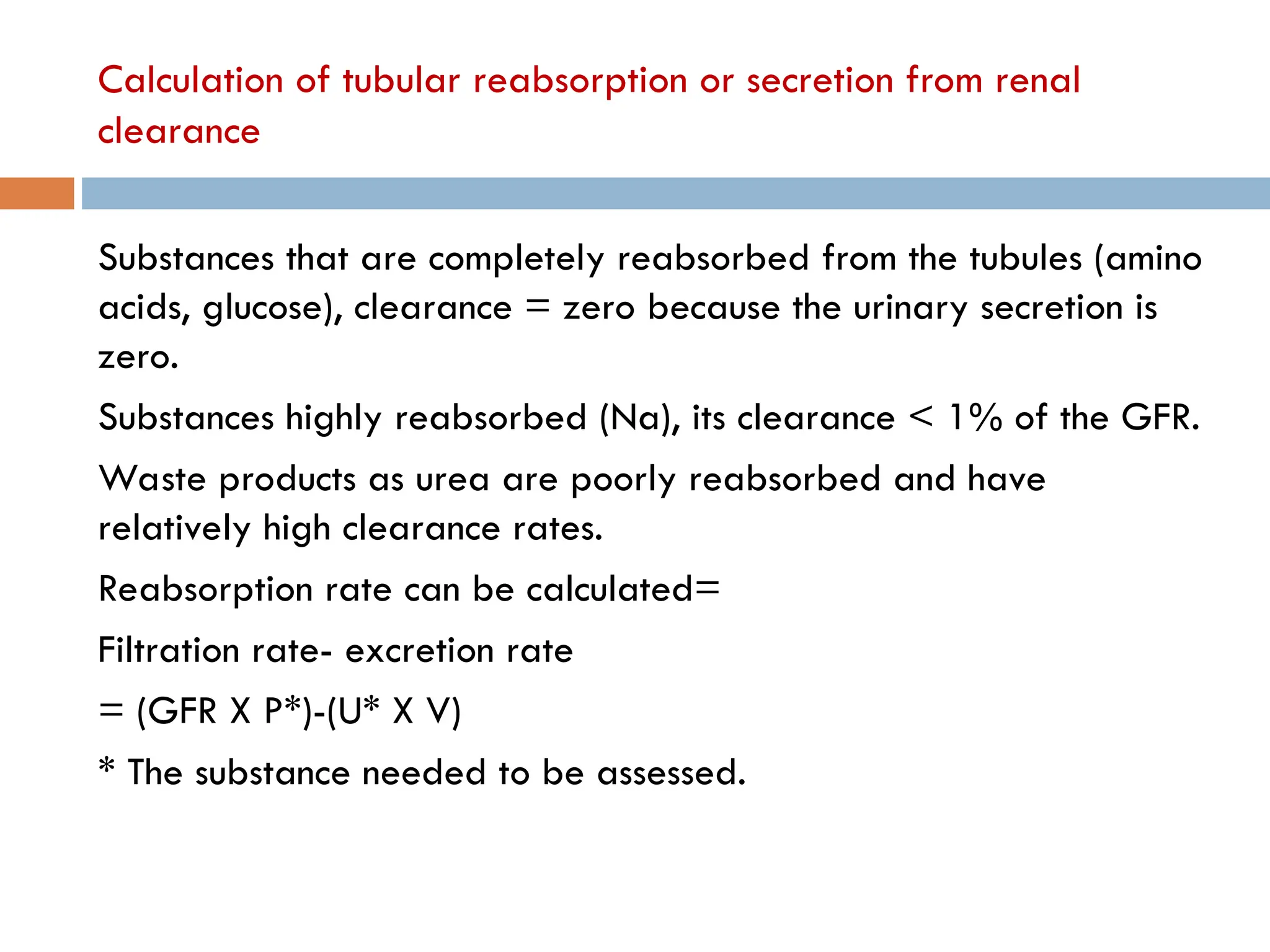 Renal Clearance Physiology and function final.ppt