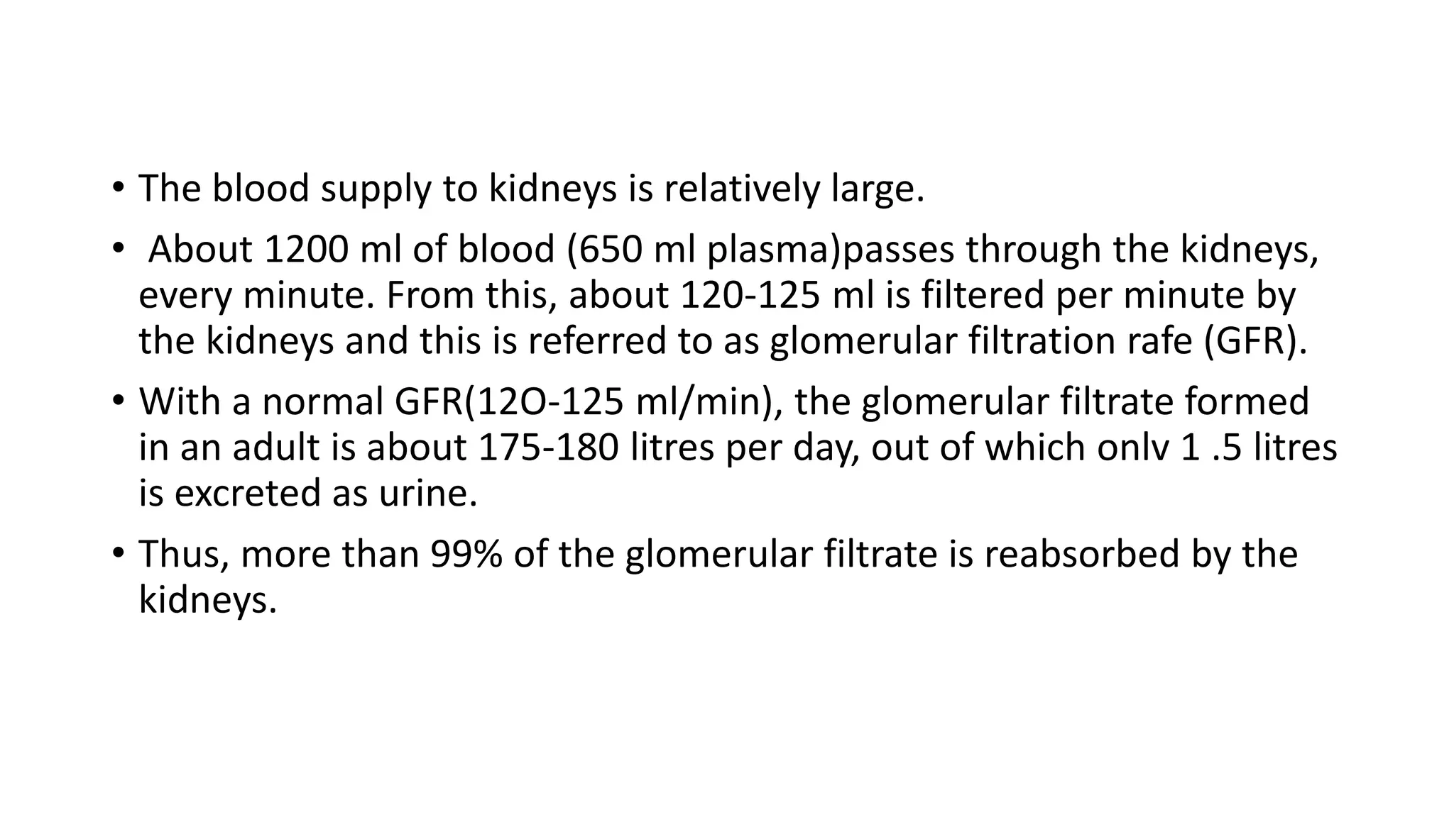 Renal clearance test | PPTX