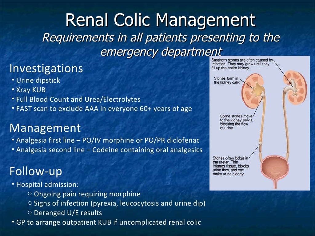 Renal colic audit presentation