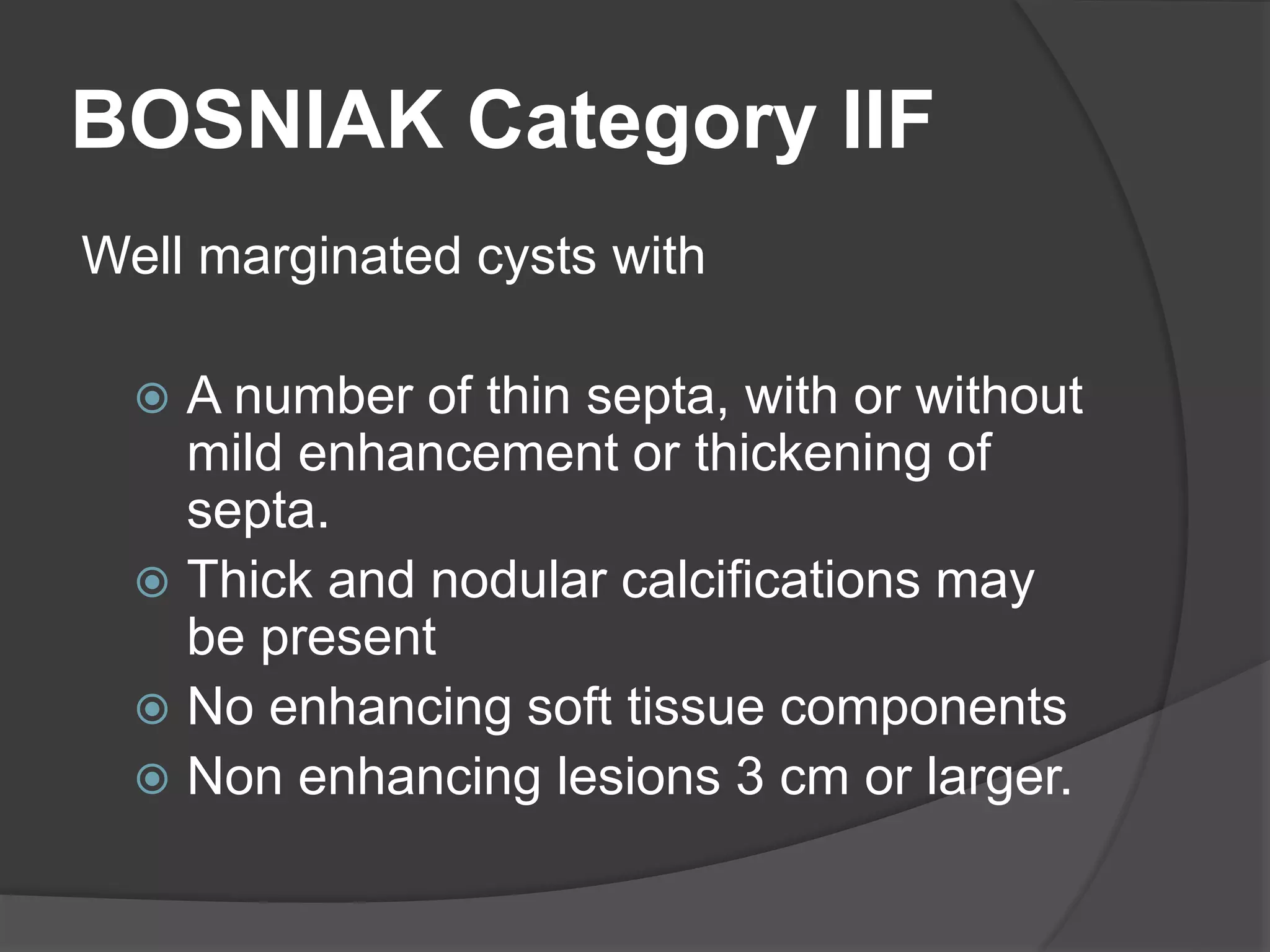 Renal cyst / Classification of Renal Cyst | PPTX