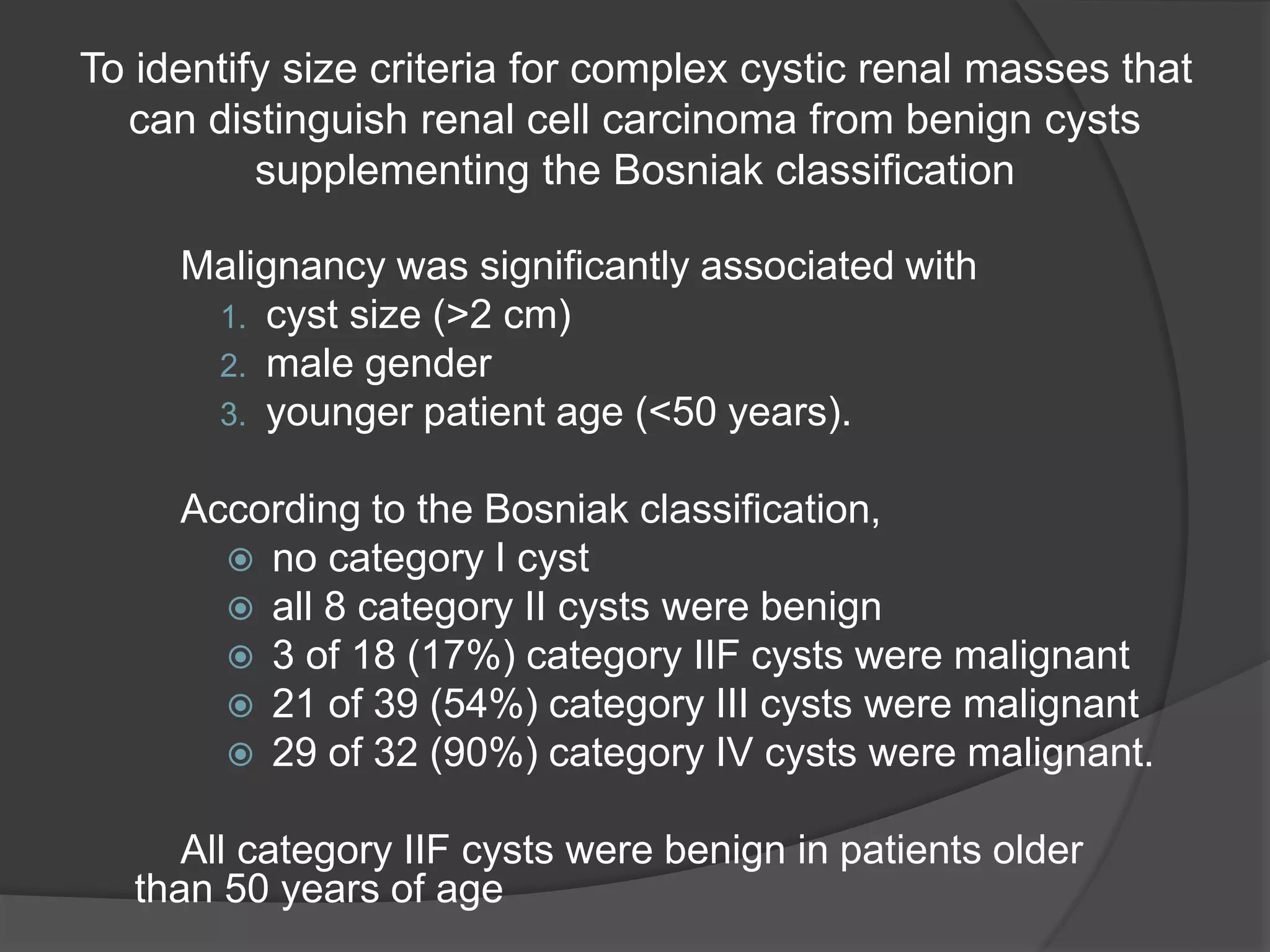 Renal cyst / Classification of Renal Cyst | PPTX