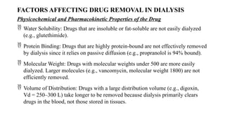 RENAL DIALYSIS. Pharmacotherapeutics.pptx