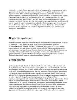 Renal disease wps office | PDF