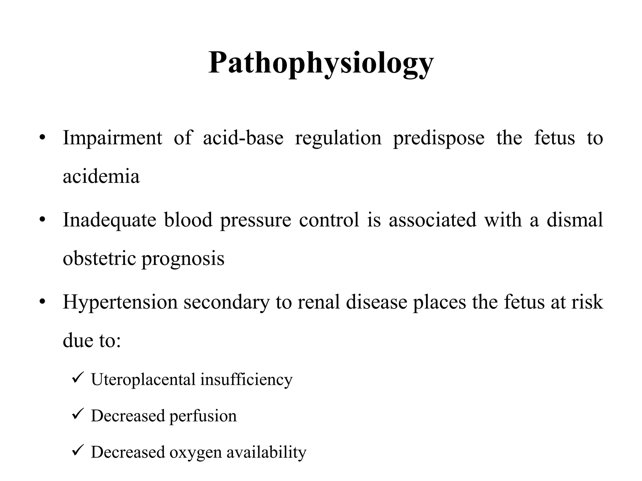 Renal disease during pregnancy | PPTX