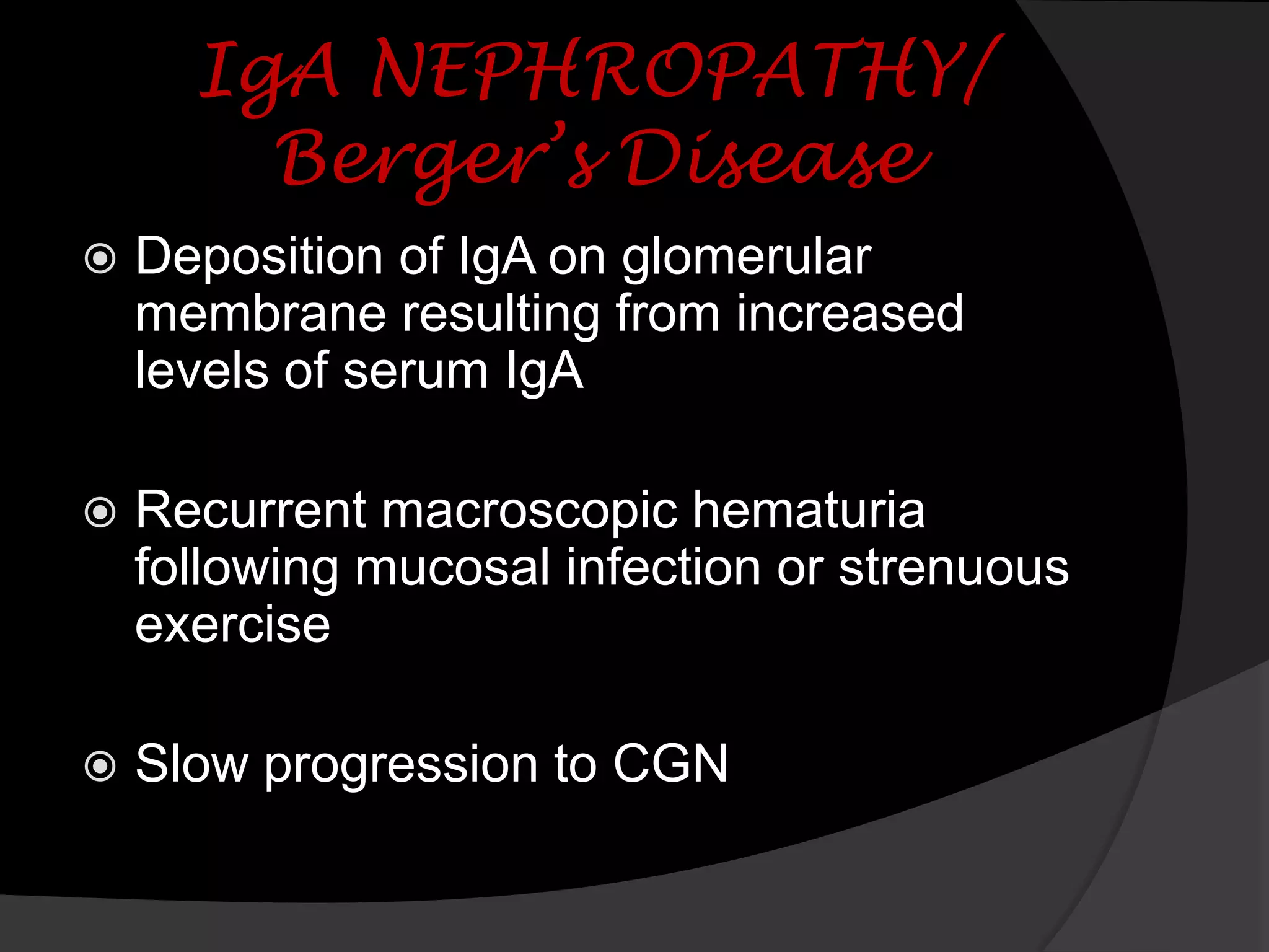 Renal diseases | PPTX