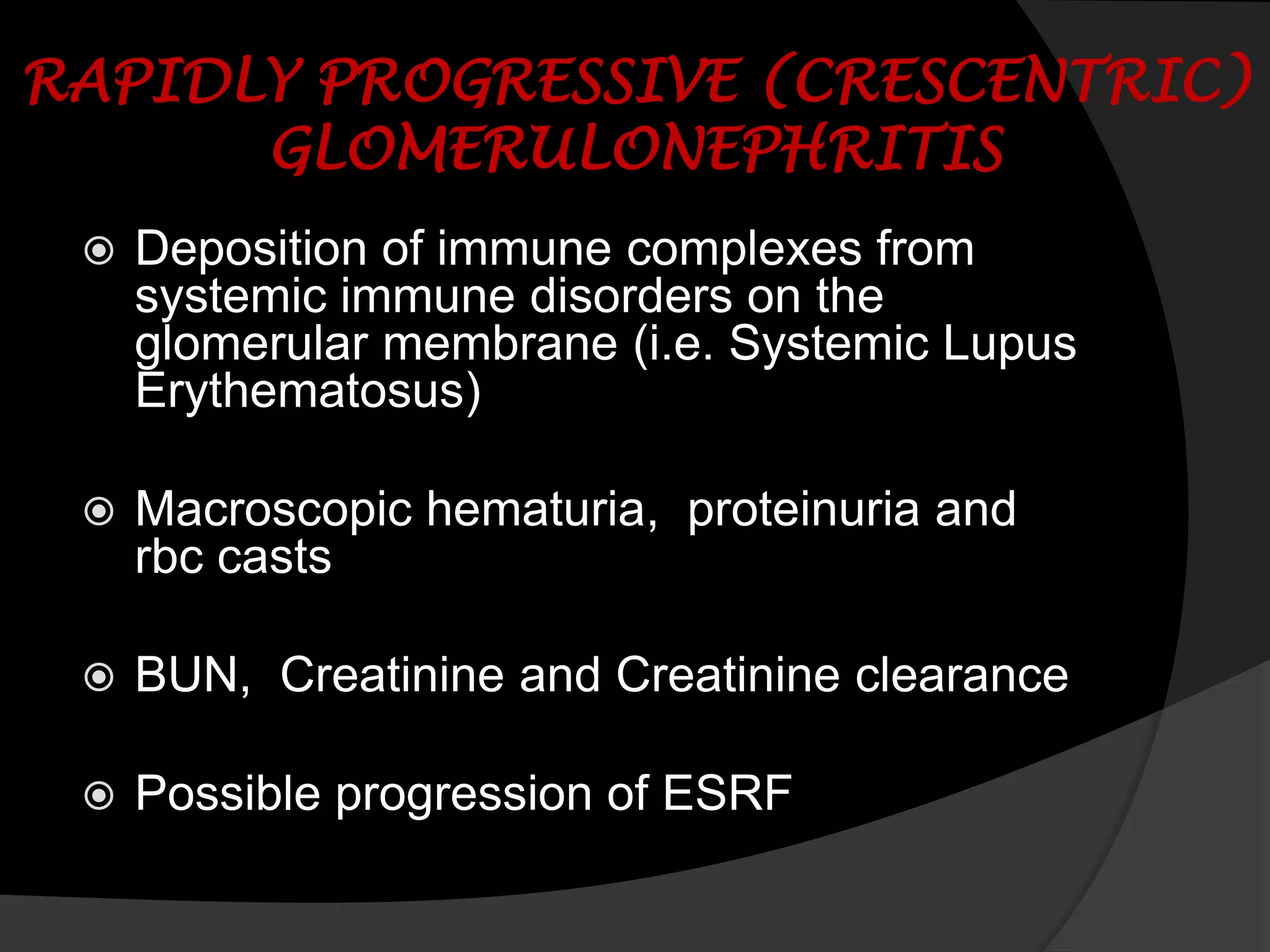 Renal diseases | PPTX