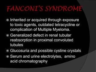 Renal diseases | PPTX
