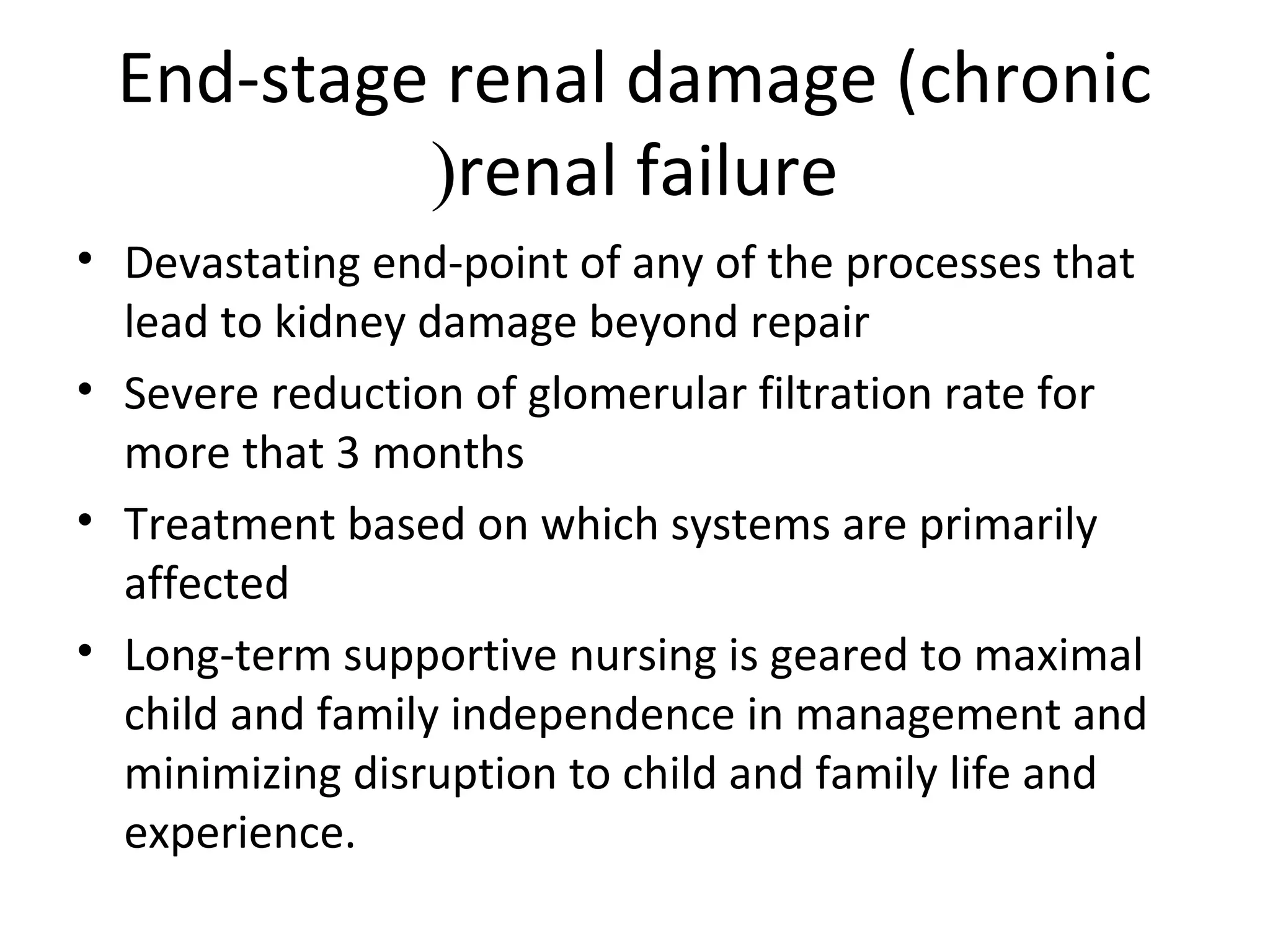 Renal disorder in children | PPT