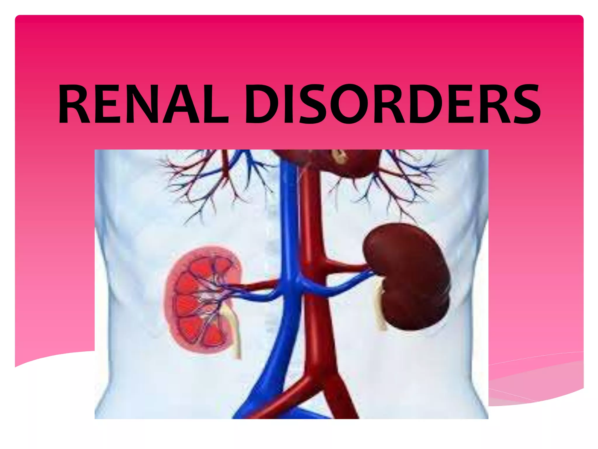 dental management of a renal disorder patient | PPTX