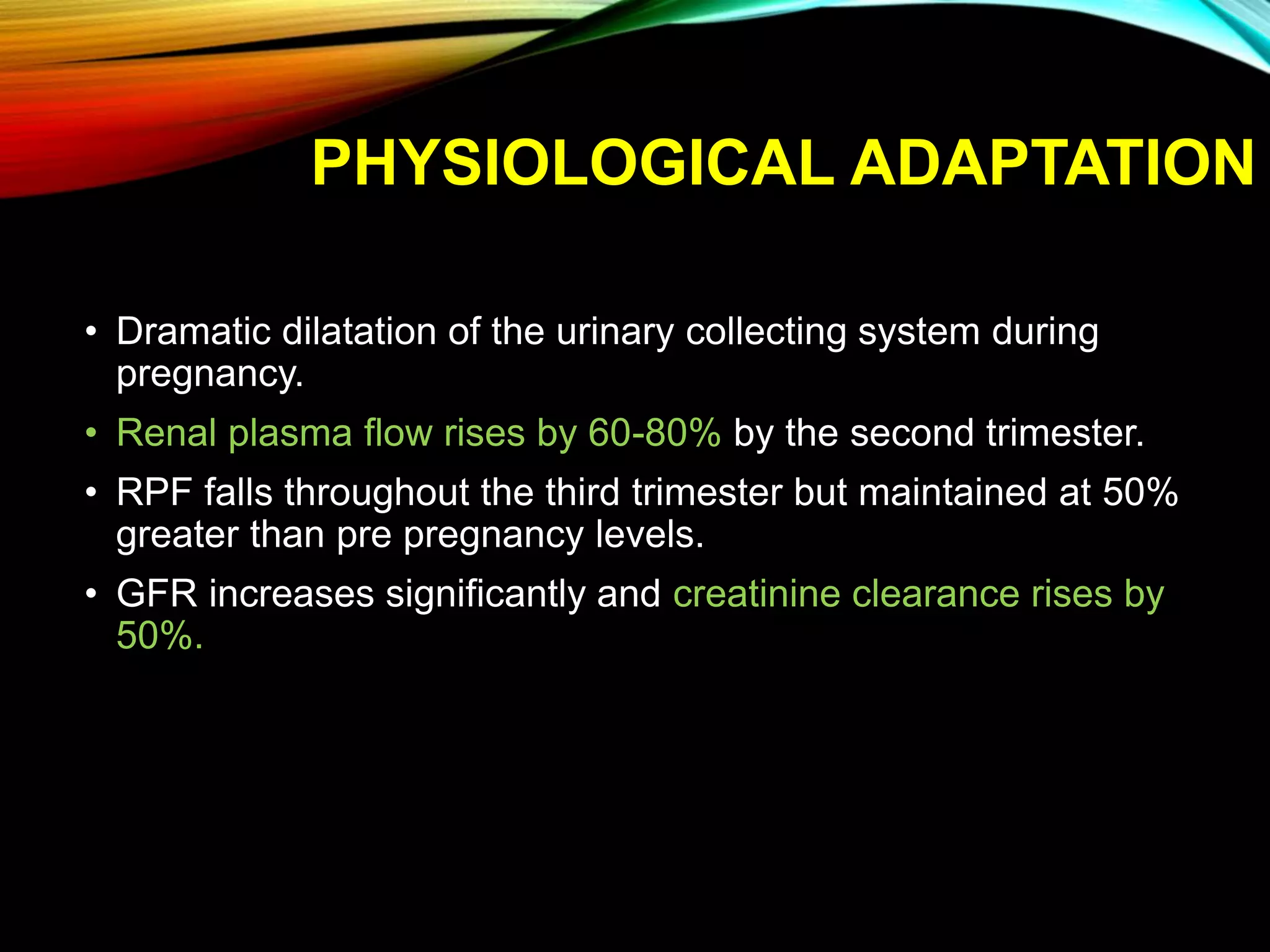 Renal disorders in pregnancy | PPTX