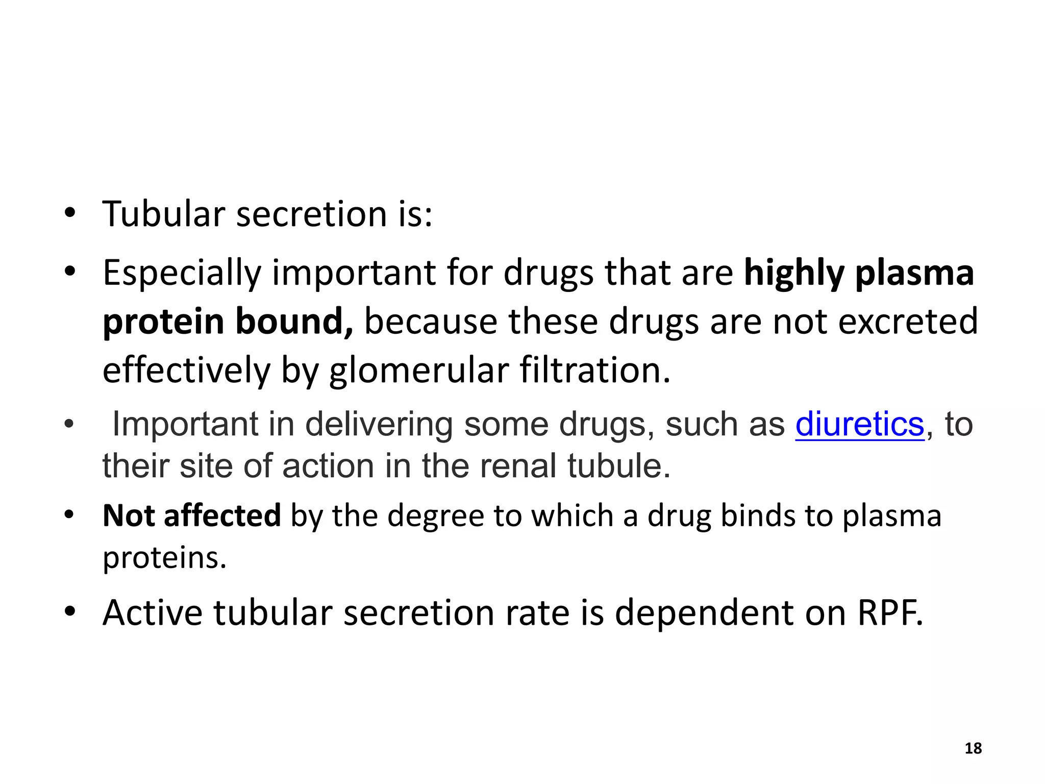 Renal drug excretion | PPTX