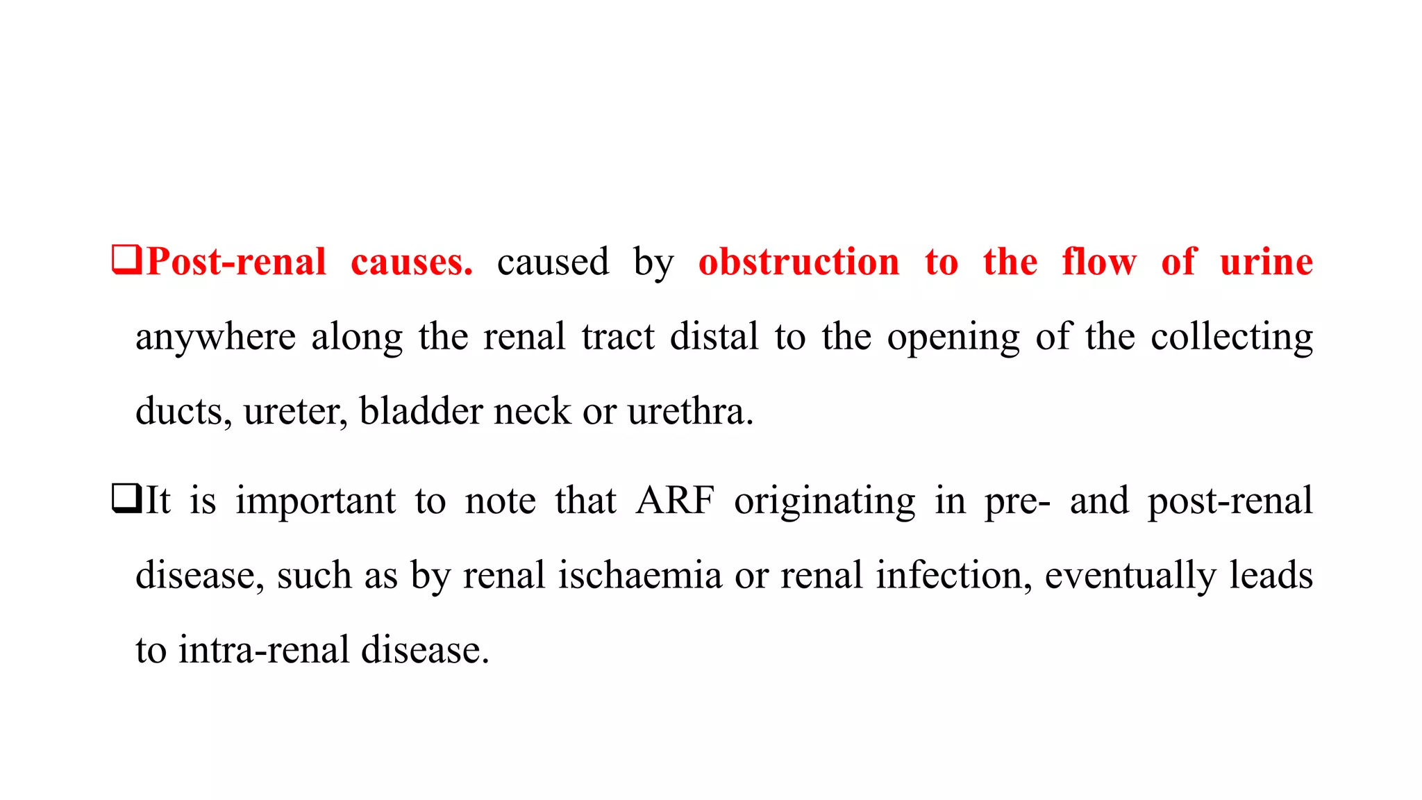 Pathophysiology of Renal failure | PPTX