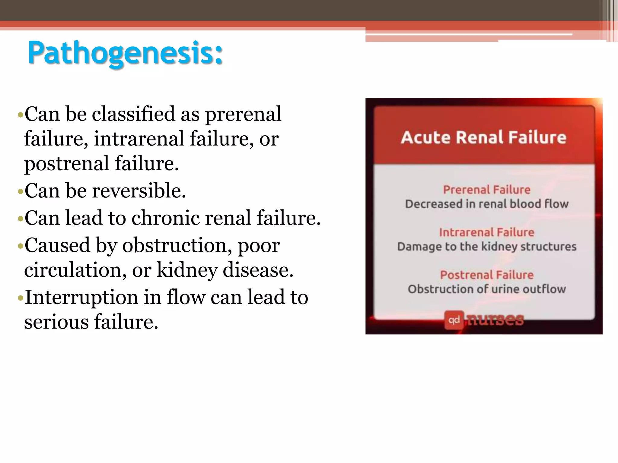 Renal failure in children | PPTX