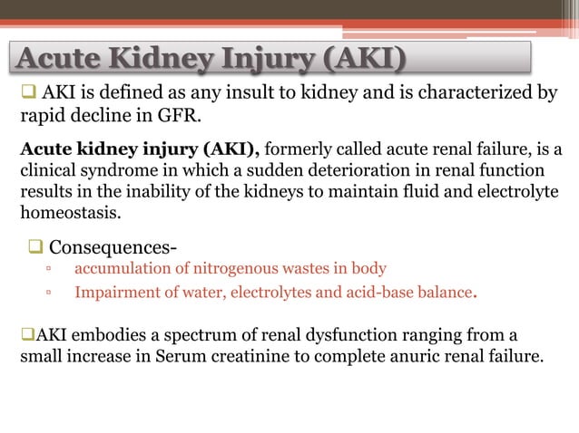 Renal failure in children | PPTX | Blood Disorders | Diseases and ...