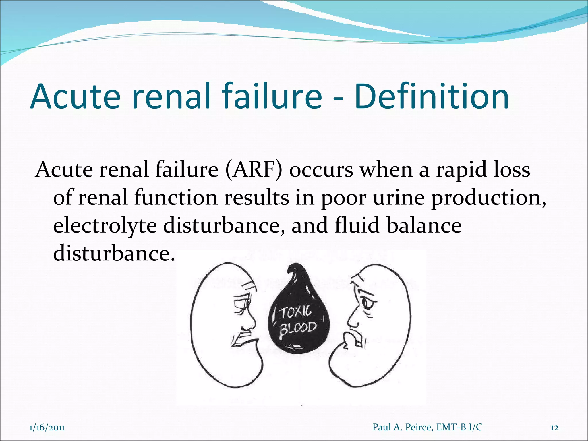 Renal failure and dialysis | PPT