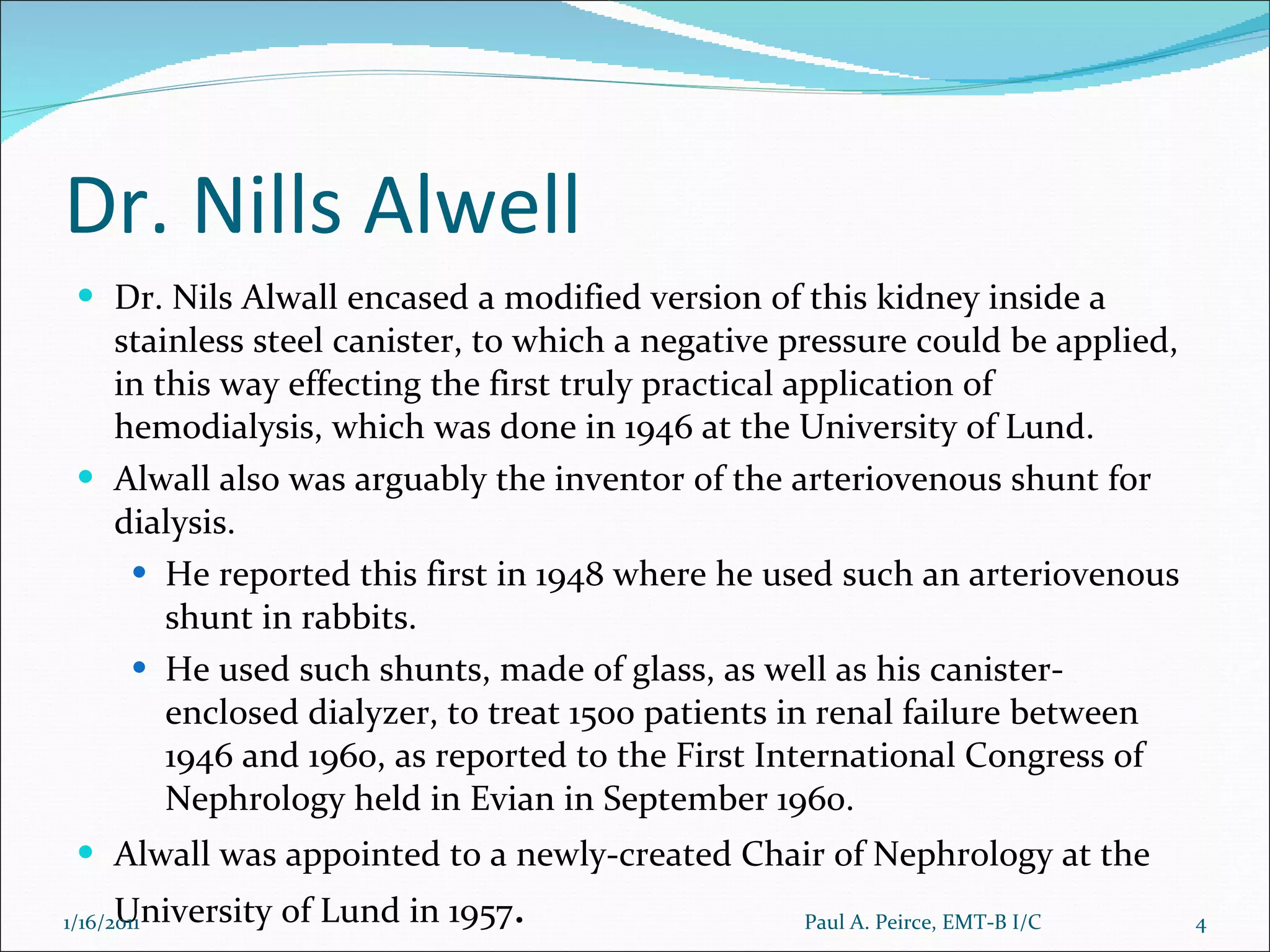 Renal failure and dialysis | PPT