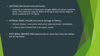 Acute and Chronic Renal Failure | PPT