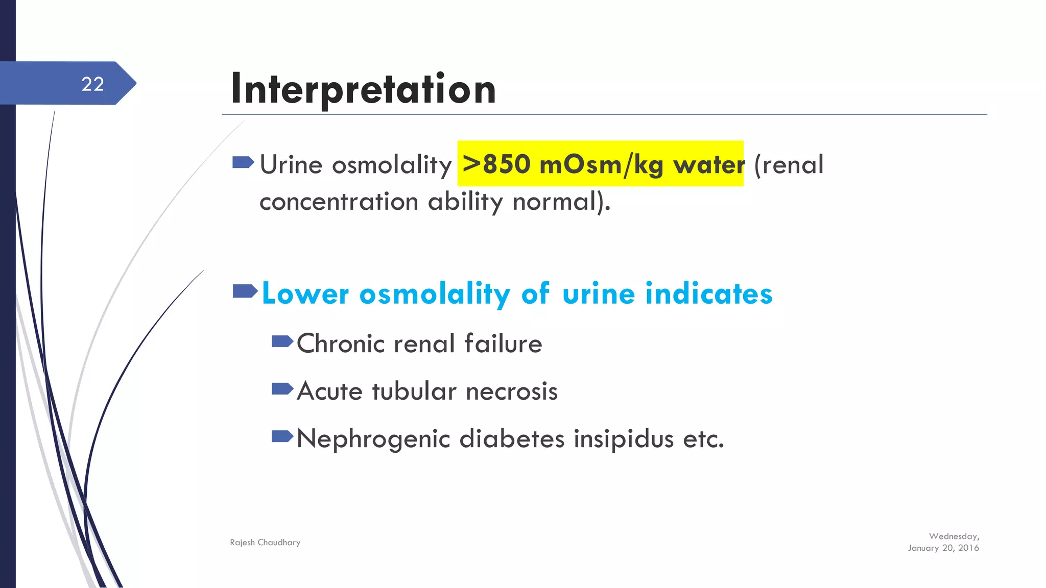 Renal function test | PDF