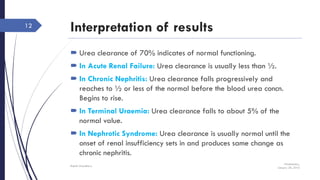 Renal function test | PDF