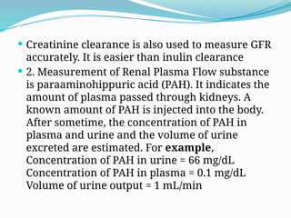RENAL SYSTEMS FUNCTION TEST basics .pptx