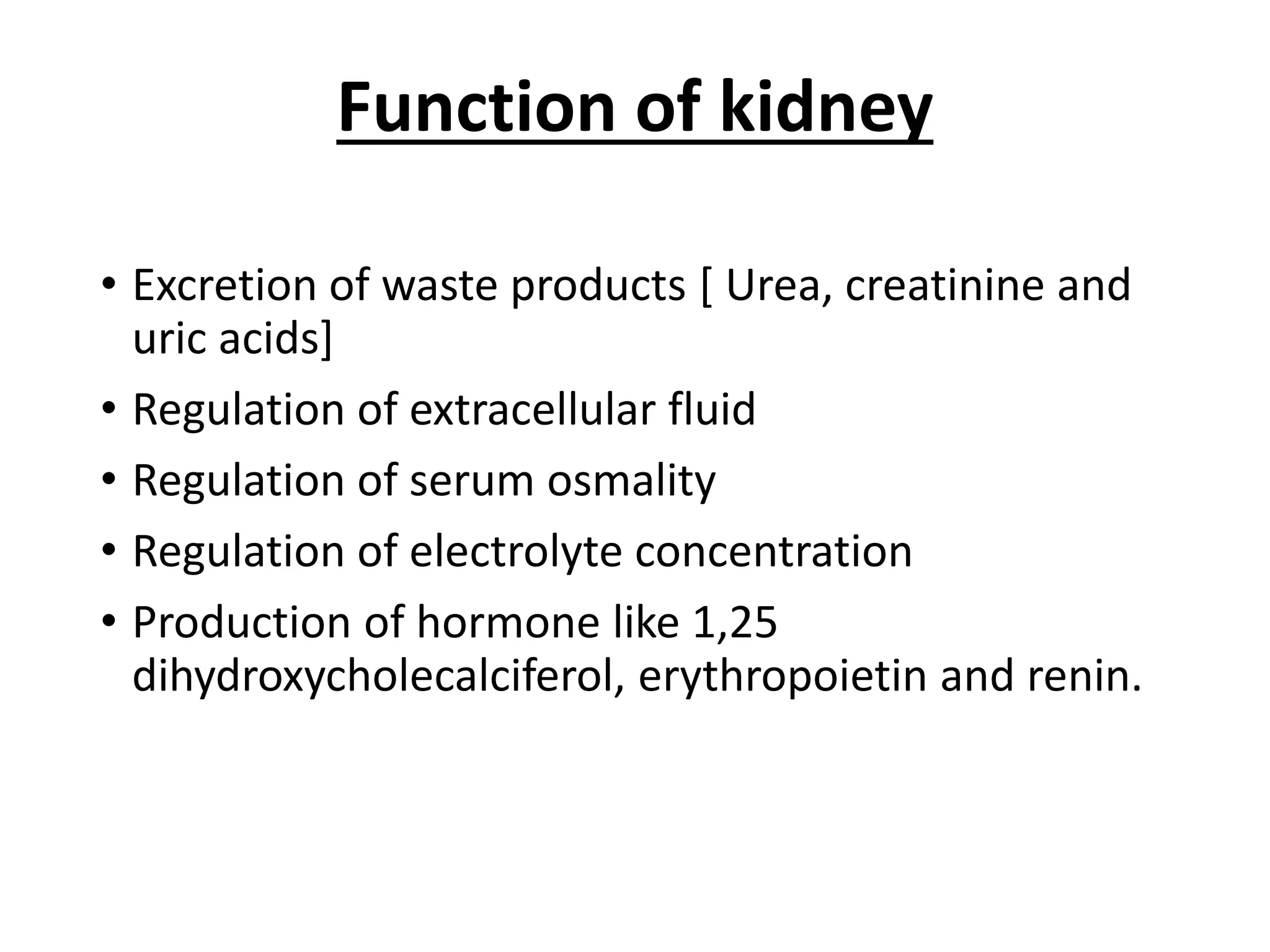 Renal function test for mbbs, bds, nursing, paramedics .pptx