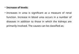 Renal Function Test_Nursing.pptx. Kidney Function Test | PPTX | Blood ...