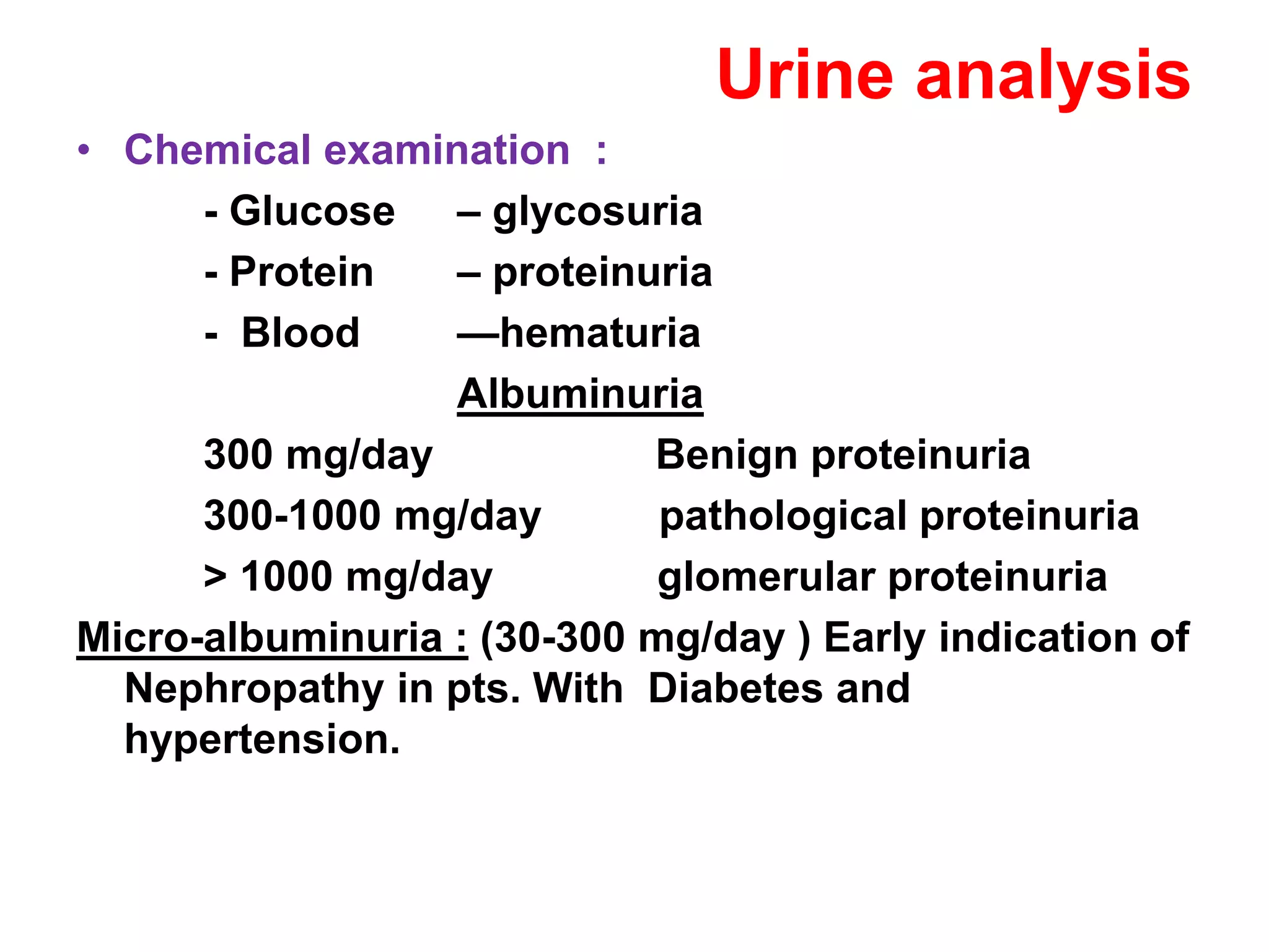 Renal function tests | PPTX