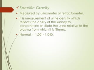 Interpretation of Renal Function Tests UG | PDF