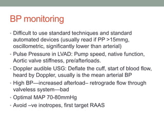 Renal function with LVADs | PPTX