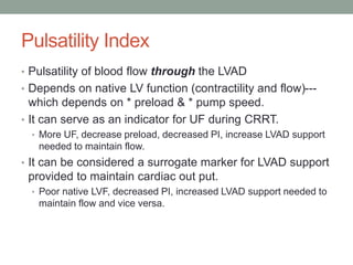 Renal function with LVADs | PPT