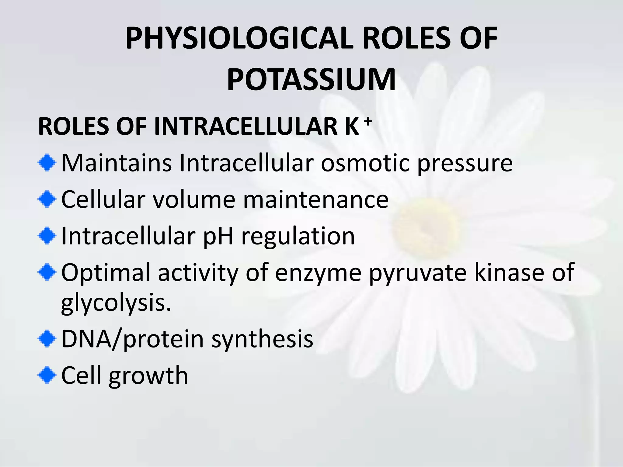 Renal handling of potassium ions | PPTX