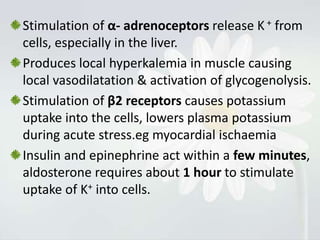 Renal handling of potassium ions | PPTX