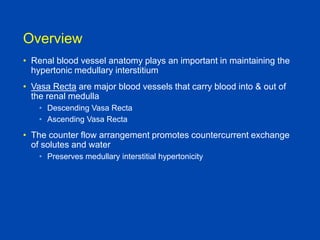 Renal handling of water | PPTX