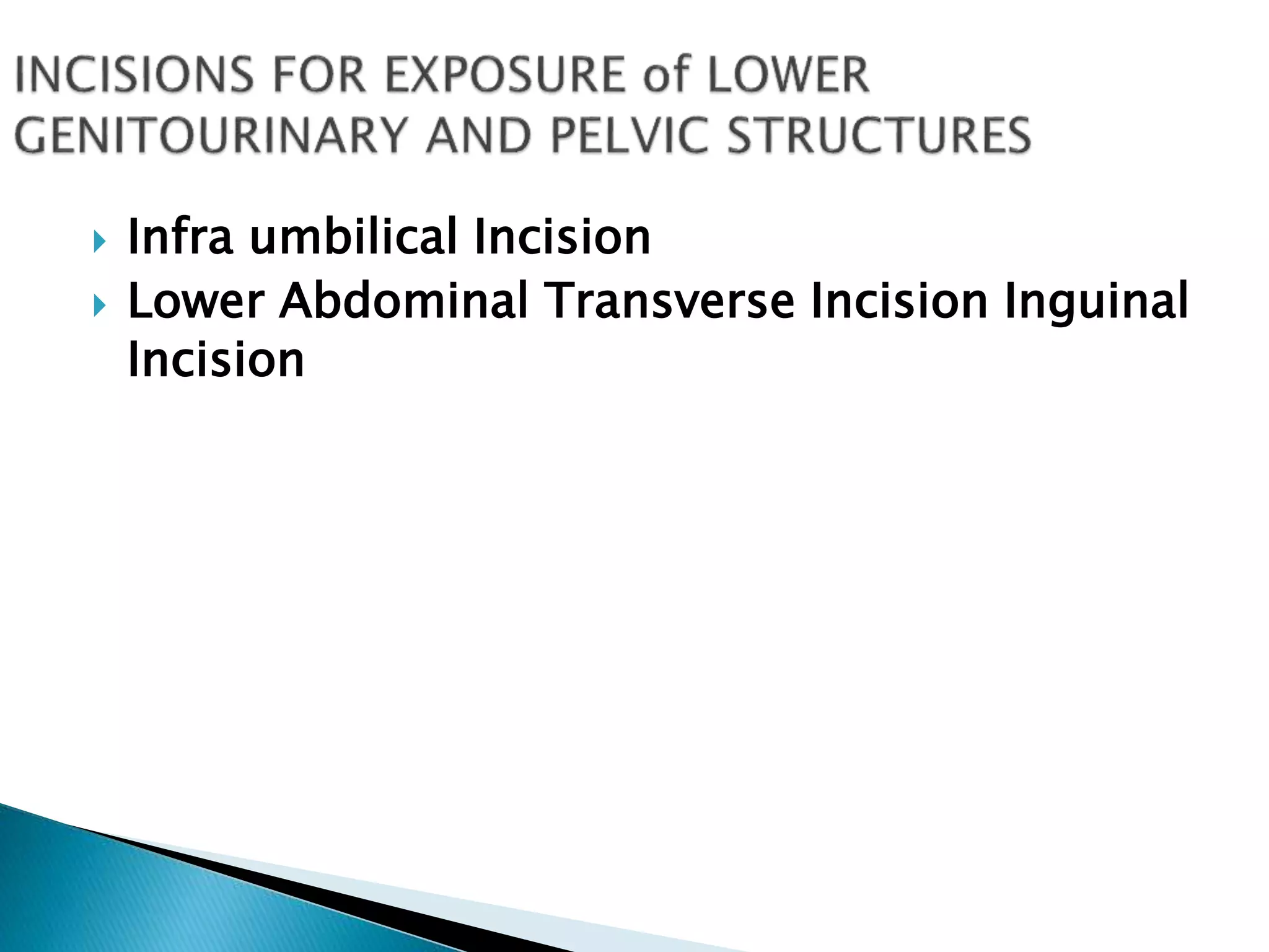 Renal incision | PPTX