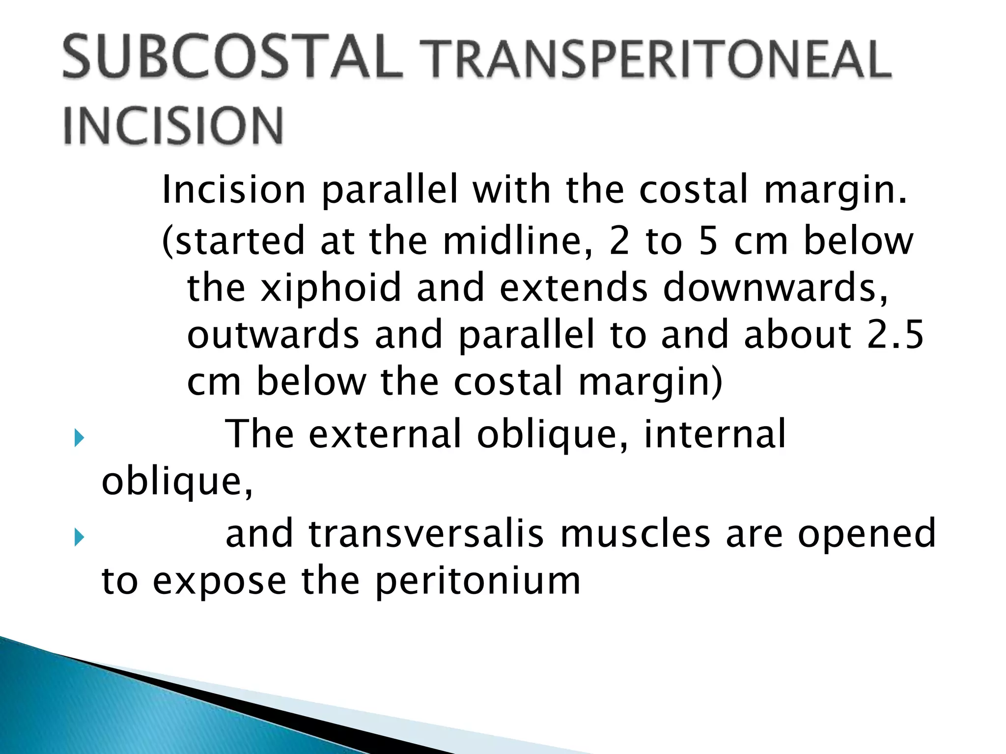 Renal incision | PPTX