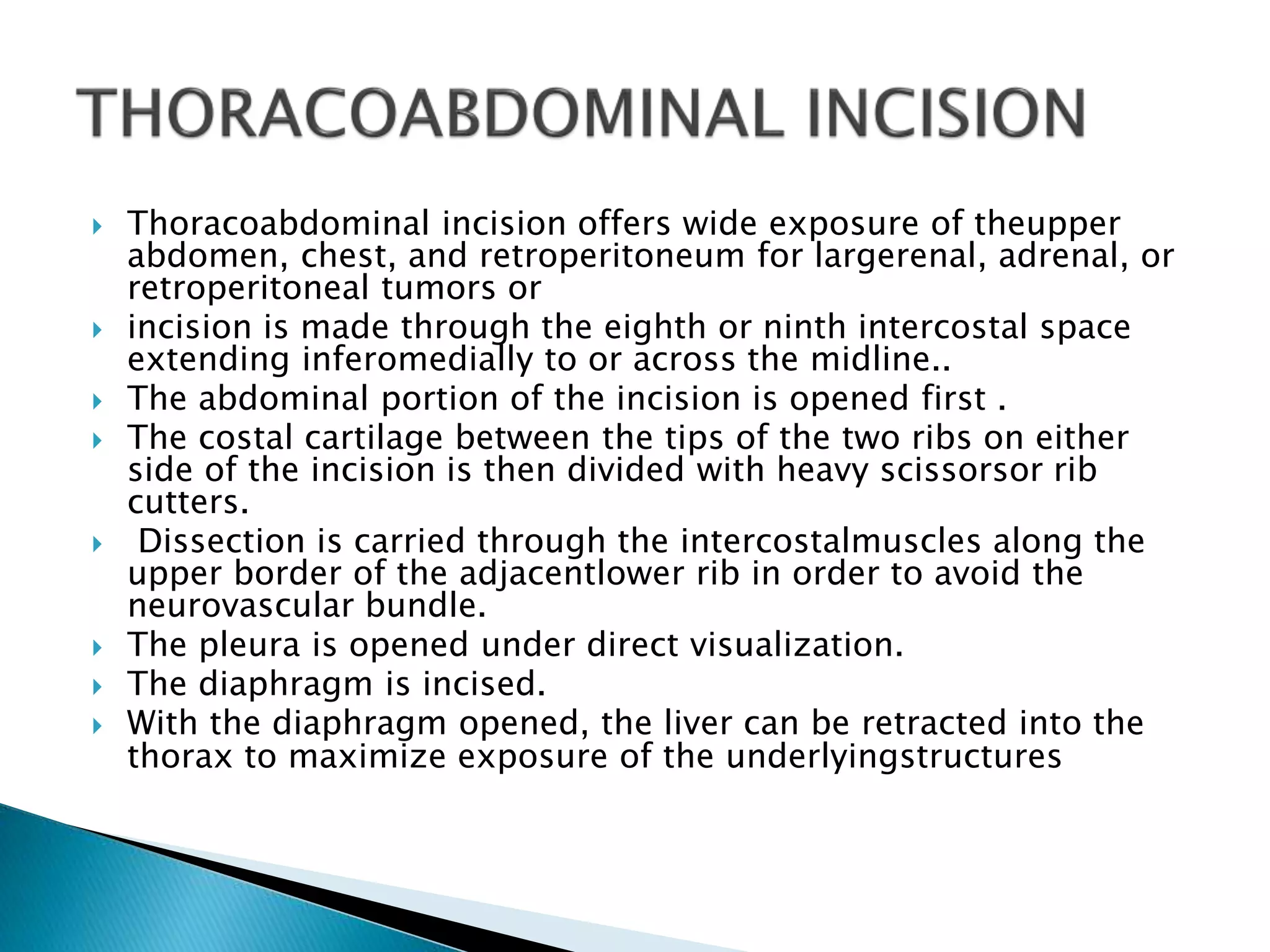 Renal incision | PPTX