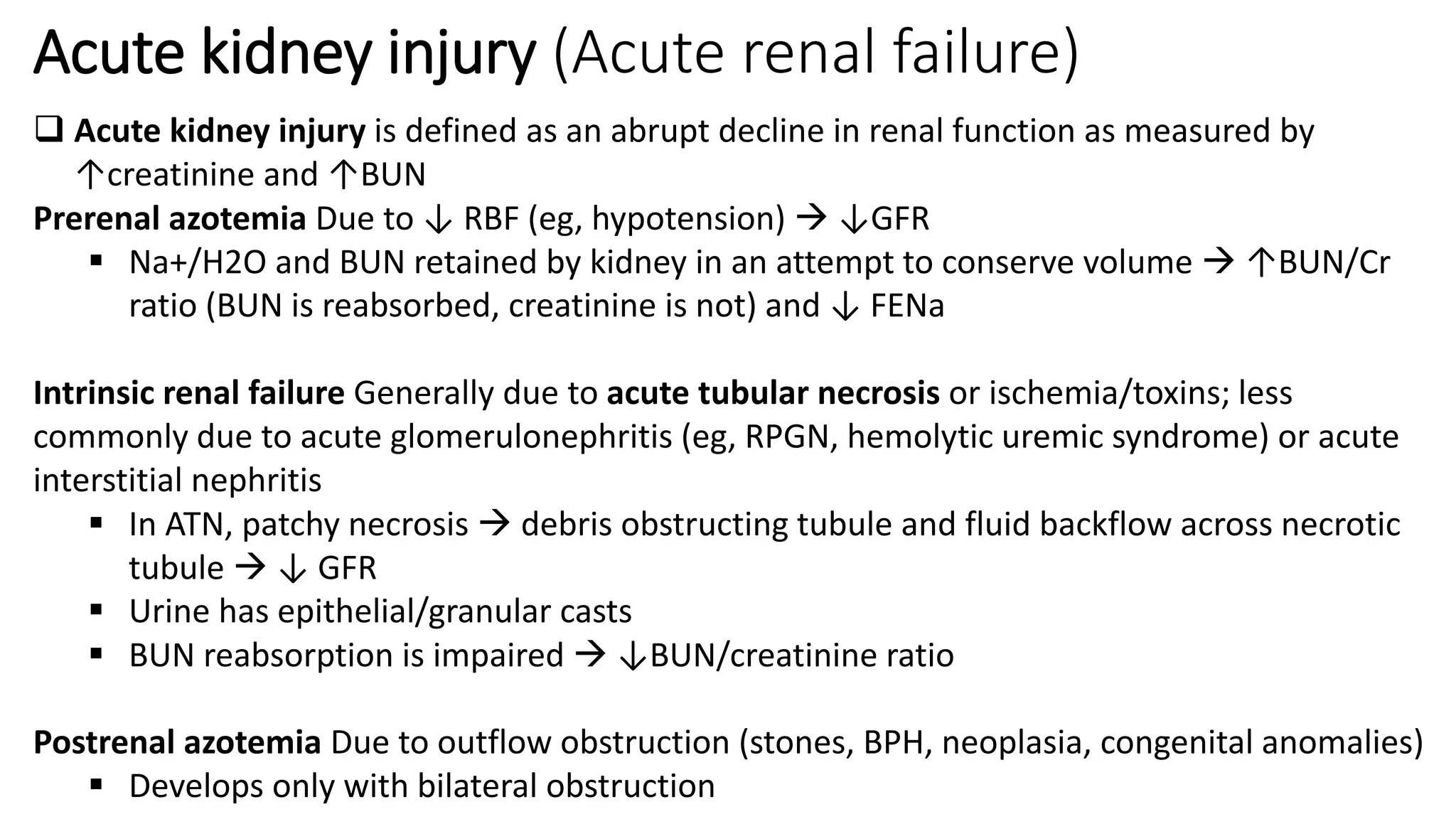 Renal Insufficiency and Dialysis, Urinary Incontinence and Urinary ...