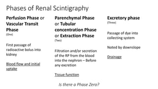 Renal Dynamic Scan - Isotope Scan - DTPA | PPTX