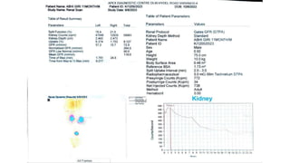 Renal Dynamic Scan - Isotope Scan - DTPA | PPTX
